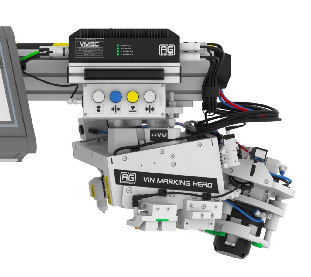 PORTABLE VIN NUMBER MARKING SYSTEM - AG Engineer, s.r.o.