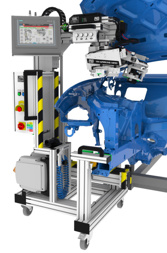 PORTABLE VIN NUMBER MARKING SYSTEM - AG Engineer, s.r.o.